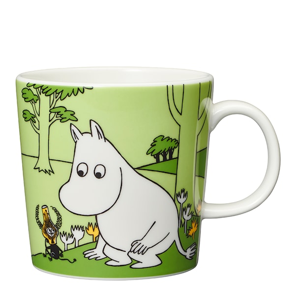Mumin Mugg Mumintrollet Gräsgrön - Cervera