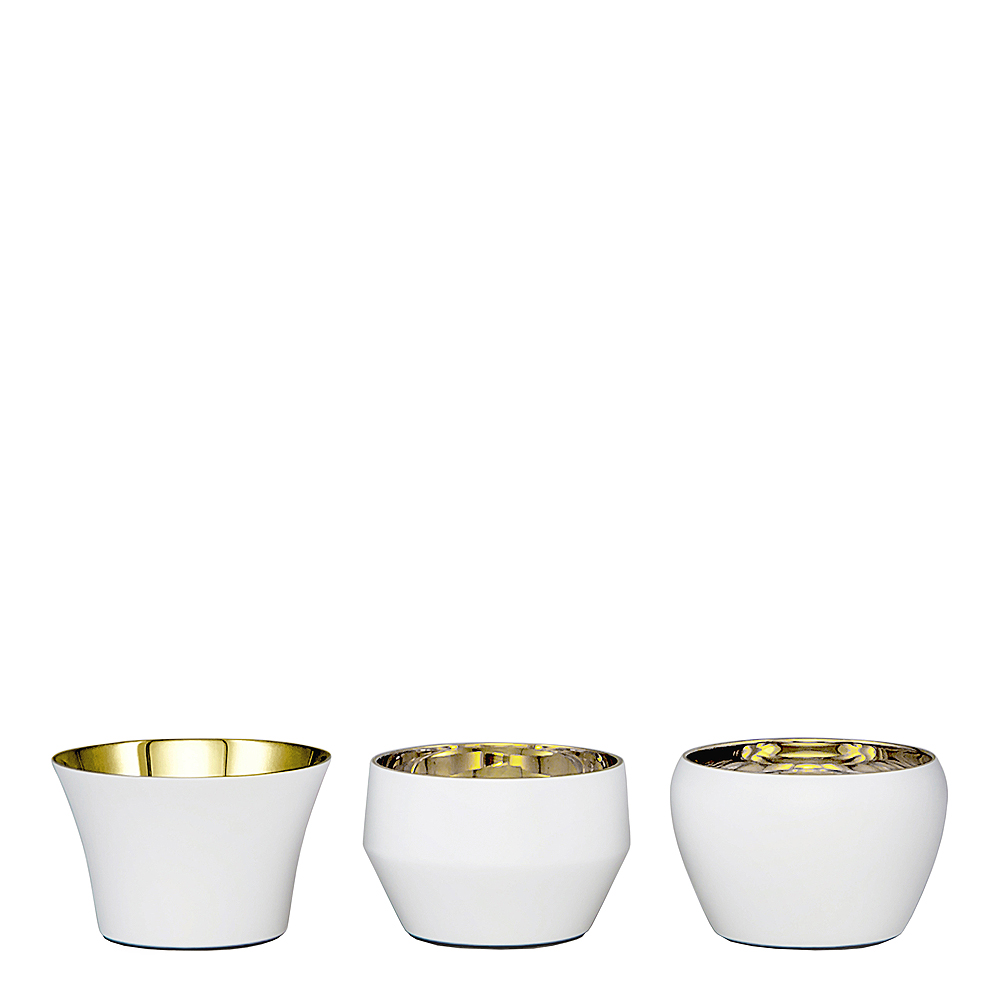 Kin Ljuslykta 3-pack Vit - Cervera