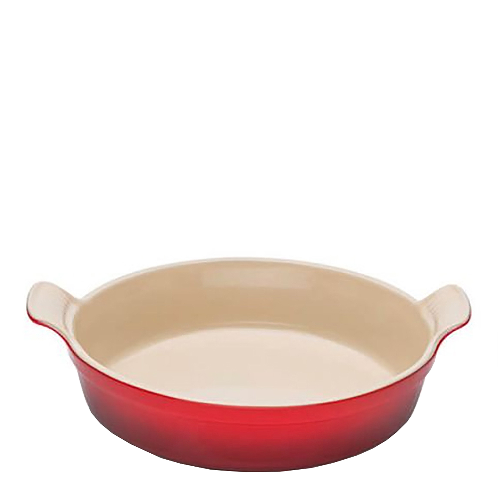 Le Creuset Heritage Ugnsform rund 24 cm Cerise - Cervera