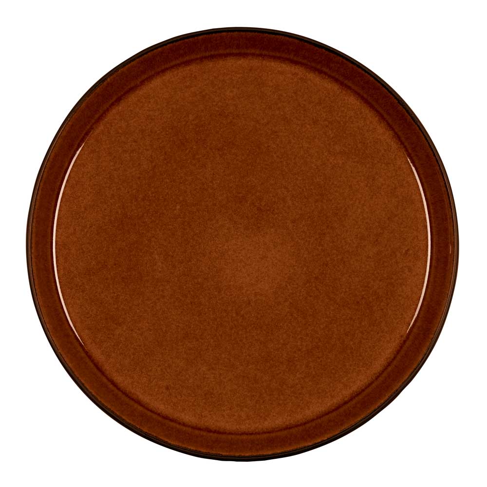 Tallrik Gastro 27 cm Svart/Bärnsten - Cervera