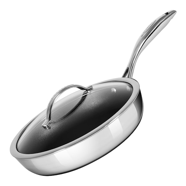 HaptIQ Traktörpanna med Lock 28 cm Rostfri - Cervera